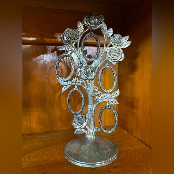 Godinger | Art | Vintage Godinger Silver Family Tree Rose Photo Display ...